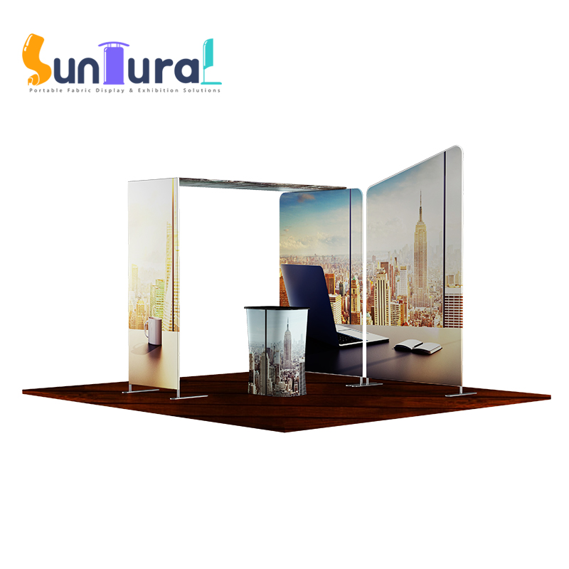 10X10FT Fabric Exhibit Display Booth Solution SC-TD-EX1239 - Buy Easy ...