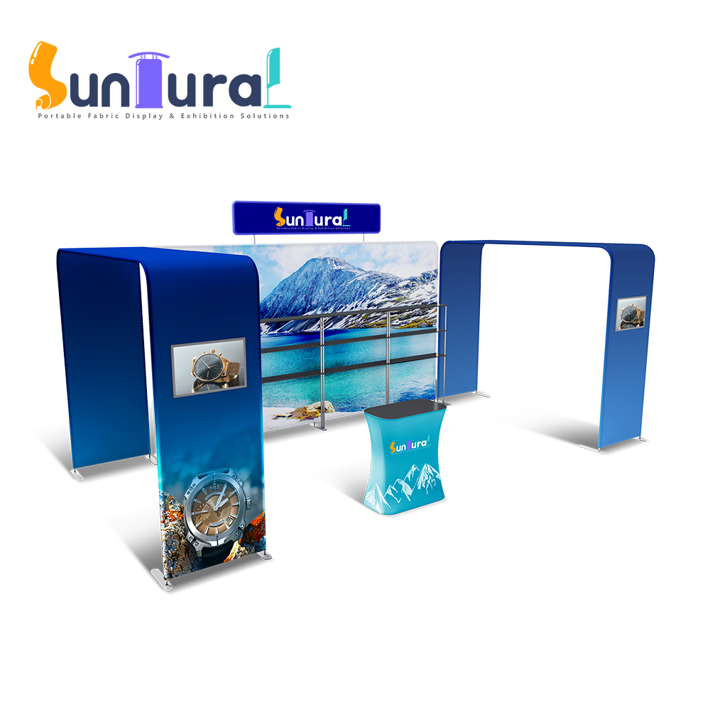 10X20FT Fabric Exhibit Display Booth Solution SC-TD-EX137X2 - Buy trade ...